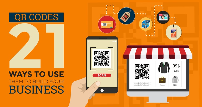 QR Codes - 21 ways you can use QR Codes to build your business